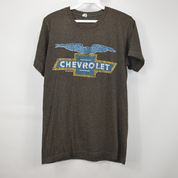 chevrolet | Shirts | Vintage 8s Chevrolet Mens Small Chevy T Shirt ...